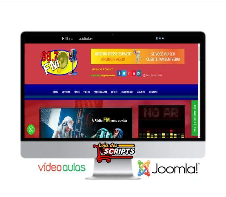 Rádio Modelo Tornado- RT-1021 - Loja Scriptstore